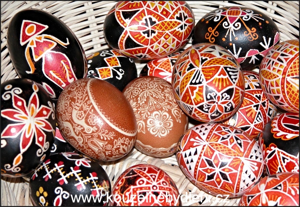 Voskové kraslice - Kouzelné Bydlení